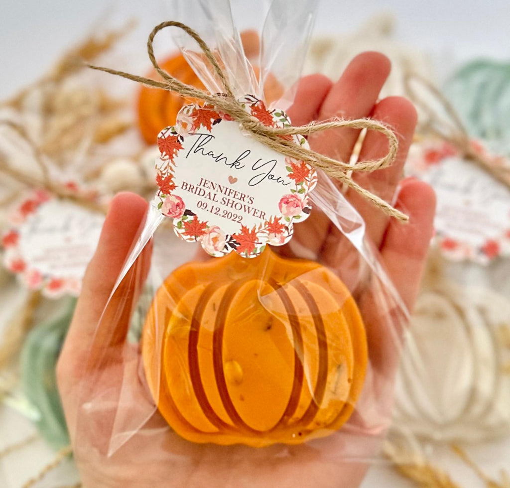 Honey Oatmeal Pumpkin Soaps - Pumpkin Baby Shower Favors, Fall Bridal ...