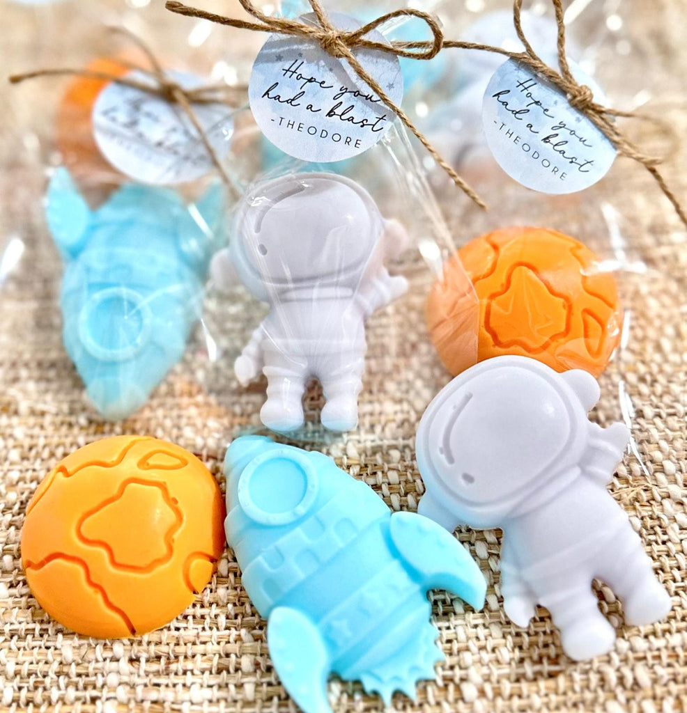 Space Theme Soap Favors - Astronaut First Second Birthday Party Decora ...