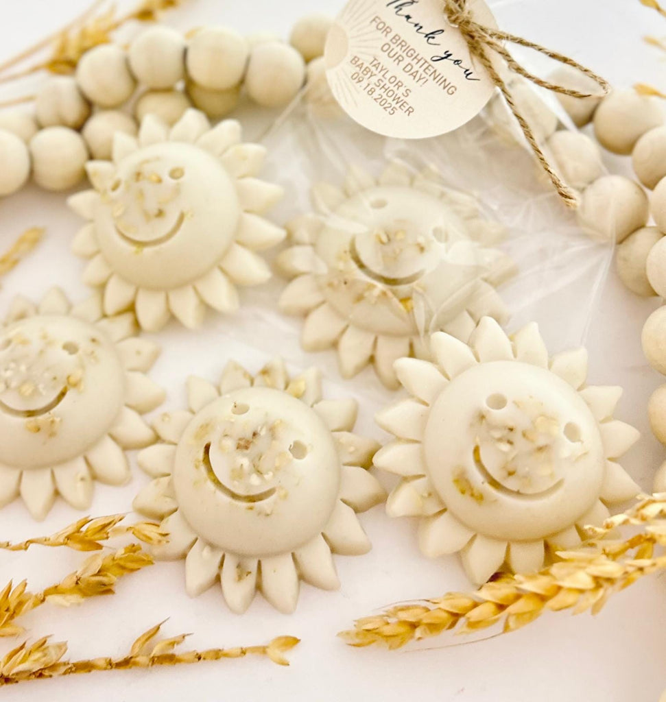 Honey Oatmeal Sun Soaps - Boho Neutral Sunshine Party, Here Comes the ...