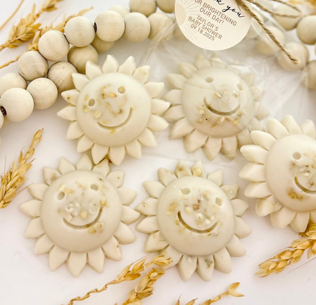Honey Oatmeal Sun Soaps - Boho Neutral Sunshine Party, Here Comes the ...
